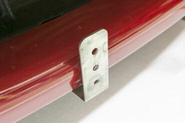 License Plate Bracket, Stainless, Lower Mount for NA Mazda Miata MX-5 ...