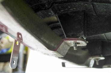 License Plate Bracket, Stainless, Lower Mount for NA Mazda Miata MX-5 ...