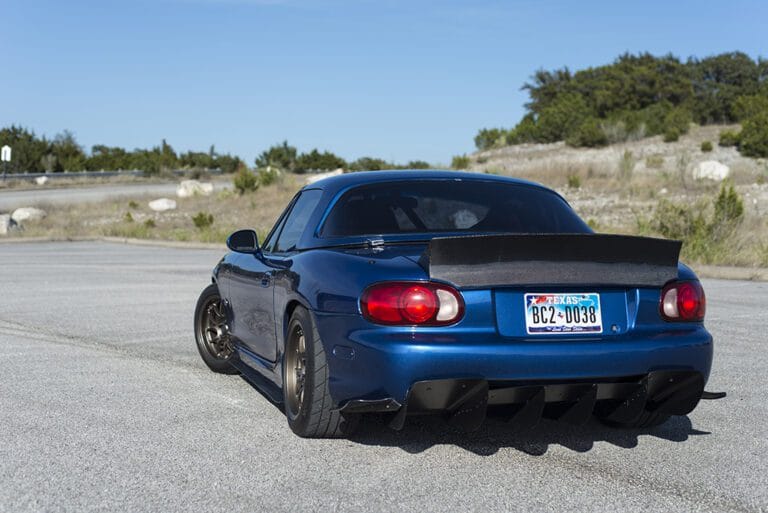 Monster Trunk Spoiler for Miata NB by CarbonMiata Mazda Miata MX-5 ...