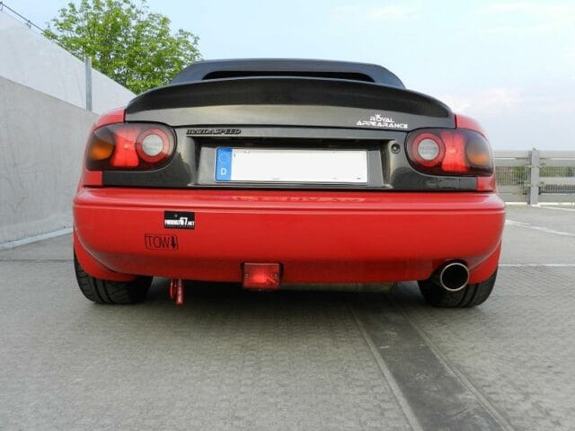 CarbonMiata Rear Finish Panel EURO/UK Mazda Miata MX-5 Roadster - TopMiata