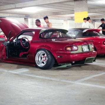 CarbonMiata RX-7 FD RE-Style Rear Diffuser for NA - Mazda Miata MX-5 ...