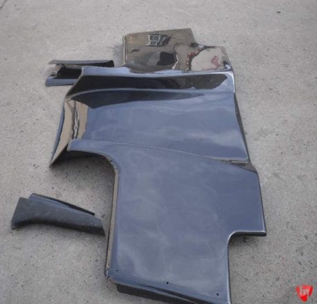 CarbonMiata RX-7 FD RE-Style Rear Diffuser for NA Mazda Miata MX-5 ...