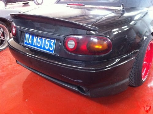 CarbonMiata Rear Finish Panel EURO/UK Mazda Miata MX-5 Roadster - TopMiata