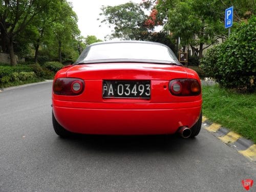 CarbonMiata Short Rear Bumper for NA Mazda Miata MX-5 Roadster - TopMiata