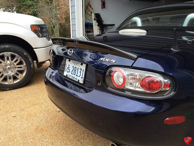 CarbonMiata Trunk Spoiler for NC (PRHT version) Mazda Miata MX-5 ...