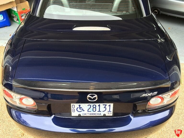 CarbonMiata Trunk Spoiler for NC (PRHT version) Mazda Miata MX-5 ...