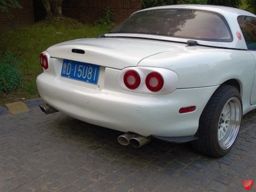 CarbonMiata Vintage LED Dual Tail Lights for NB (Set of 2) Mazda Miata ...