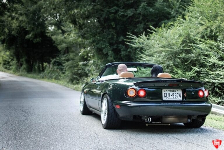 CarbonMiata Quad LED Tail Lights Rear Panel for NA Mazda Miata MX-5 ...