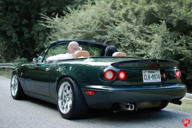 CarbonMiata Quad LED Tail Lights Rear Panel for NA Mazda Miata MX-5 ...