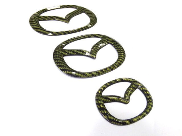 CarbonMiata Front/rear Mazda Emblems for NC Mazda Miata MX-5 Roadster ...