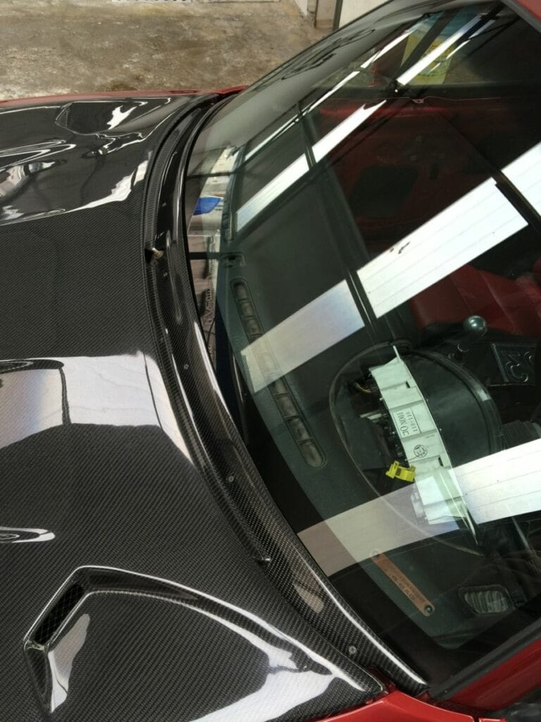 CarbonMiata Windshield Cowl Grill for NA & NB/NBFL Mazda Miata MX-5 ...