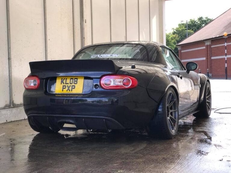 CarbonMiata Ducktail Trunk Spoiler for NC (PRHT Version) Mazda Miata MX ...