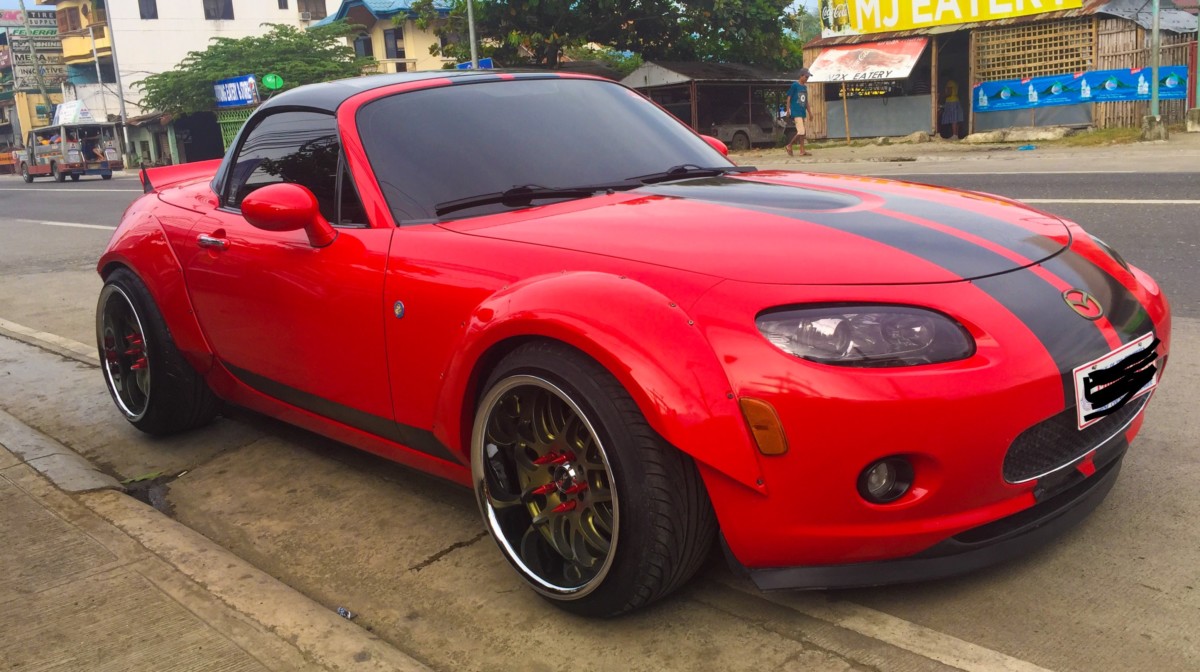 CarbonMiata Ducktail Trunk Spoiler for NC (PRHT Version) Mazda Miata MX ...