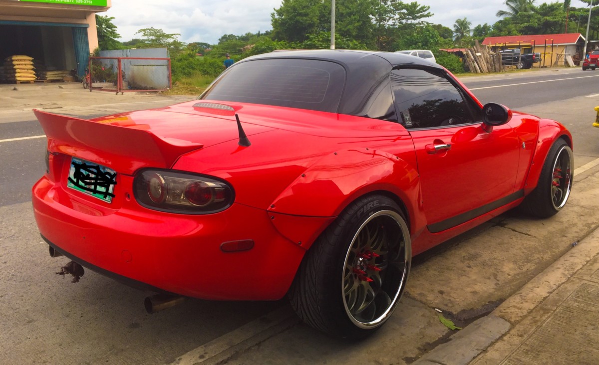 CarbonMiata Ducktail Trunk Spoiler for NC (PRHT Version) Mazda Miata MX ...