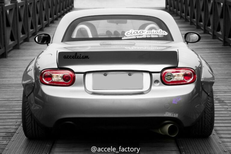 CarbonMiata Ducktail Trunk Spoiler for NC (PRHT Version) Mazda Miata MX ...