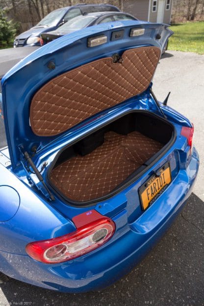 Quilted Trunk Underside Liner for Miata NC - Premium Quality