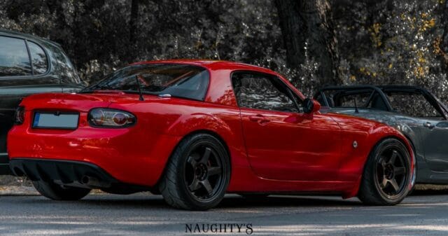 CarbonMiata Rear Diffuser (OEM Exhaust) for NC Mazda Miata MX-5 ...