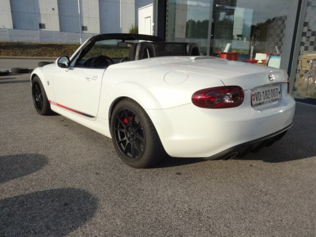 CarbonMiata Rear Diffuser (OEM Exhaust) for NC Mazda Miata MX-5 ...