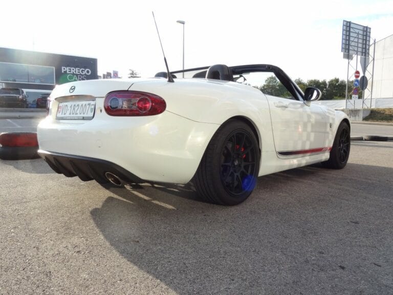 CarbonMiata Rear Diffuser (OEM Exhaust) for NC Mazda Miata MX-5 ...