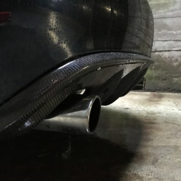 CarbonMiata Rear Diffuser (OEM Exhaust) for NC - Mazda Miata MX-5 ...