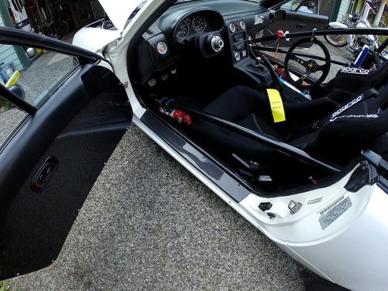 CarbonMiata Carbon Fiber Door Panels for NA Mazda Miata MX-5 Roadster ...