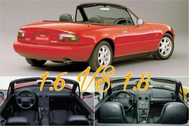 Miata Comparison - 1.6 VS 1.8 NA | Mazda Miata MX-5 Roadster - TopMiata