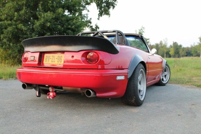 Monster Trunk Spoiler for Miata NA - Bold & Aggressive Look