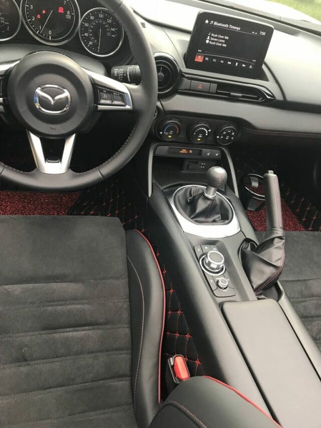 Deluxe Quilted Floor Mats for Miata ND – Premium Quality Set