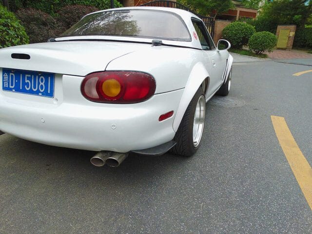 Improve Stability and Handling with Miata NB Rear Canards