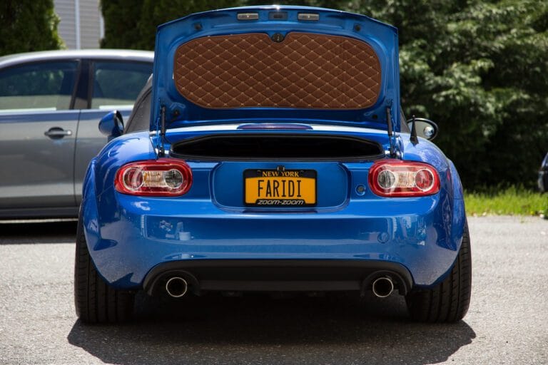 Quilted Trunk Underside Liner for Miata NC - Premium Quality