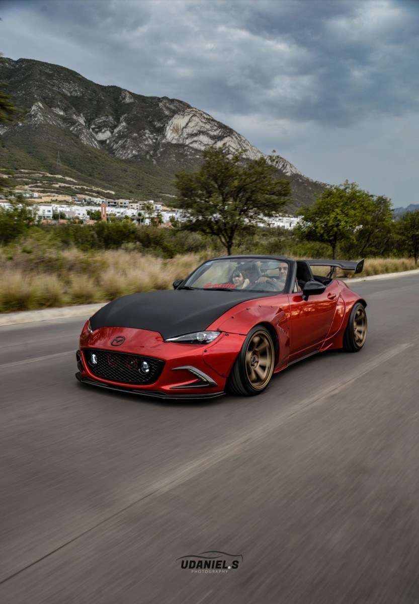 CarbonMiata Spyder Grille (With Lights) for ND & NDRF - Mazda Miata MX ...