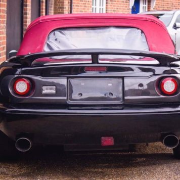 CarbonMiata GV Style Tail Lights Rear Panel for NA - Mazda Miata MX-5 ...