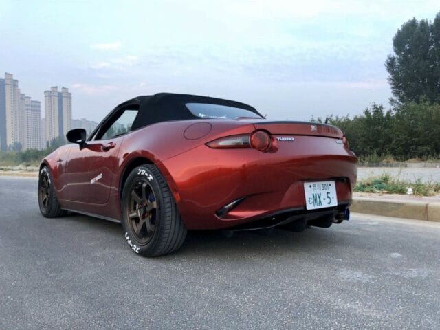 Miata NA License Plates Set – JDM Style (2 Pieces)