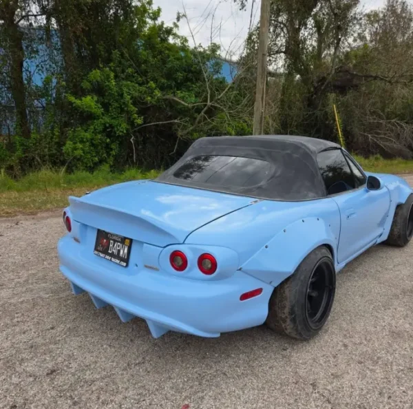 CarbonMiata Rear Diffuser for Mazda Miata NB - Type 1