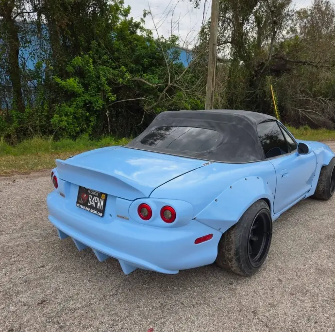 CarbonMiata Rear Diffuser for Mazda Miata NB - Type 1