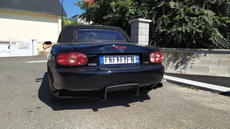 MX-5 Miata NB Rear Diffuser - Enhance Performance & Style