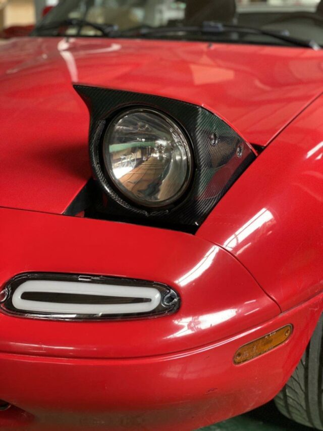 Headlight Shrouds for Miata NA/Mk1 – Lightweight & Stylish