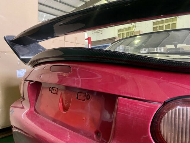 Miata NB Rear Spoiler - CarbonMiata Mazdaspeed RX-7 FD Style