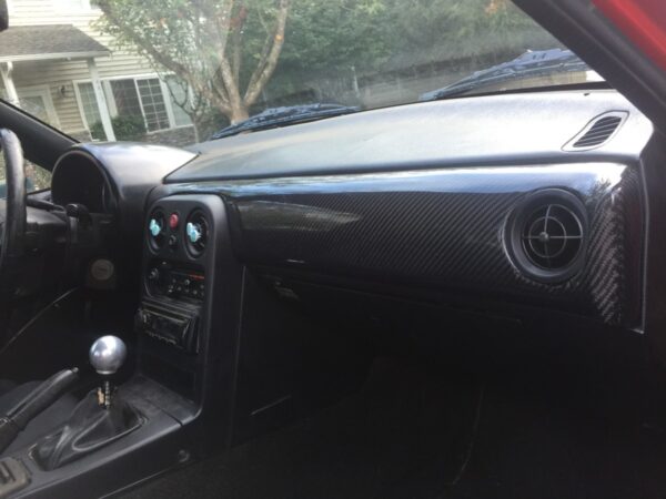 CarbonMiata LHD Dash Trims for NA - Mazda Miata MX-5 - TopMiata