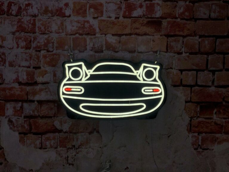 Mazda Miata LED Neon Sign (NA, NB, NC or ND) - Mazda Miata MX-5 - TopMiata