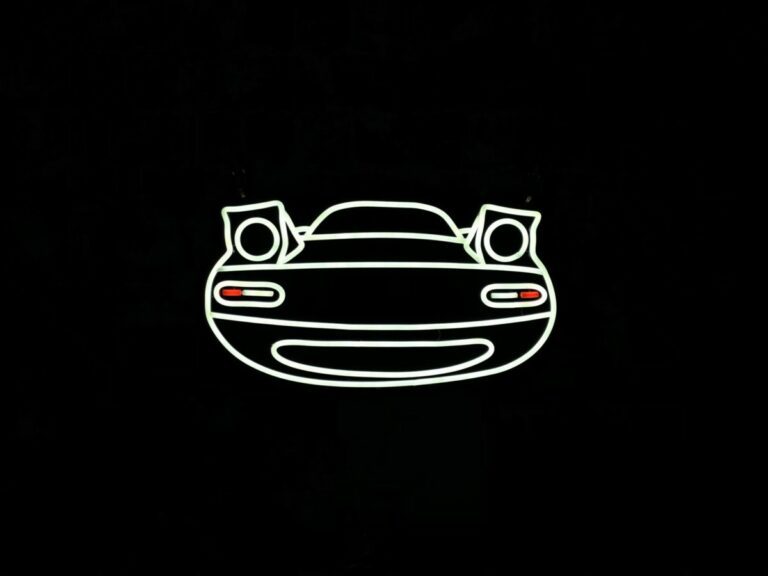 Mazda Miata LED Neon Sign (NA, NB, NC or ND) - Mazda Miata MX-5 - TopMiata