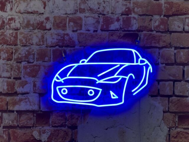 Brighten Your Space with Mazda Miata LED Neon Sign | All models