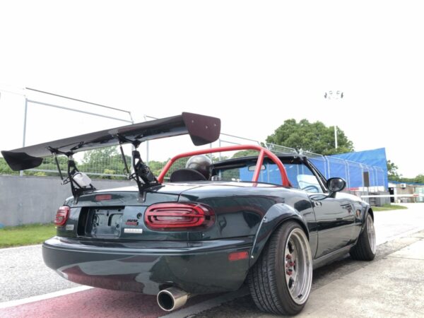 CarbonMiata Carbon Fiber Active Wing System For Mazda Miata NA/MK1 ...