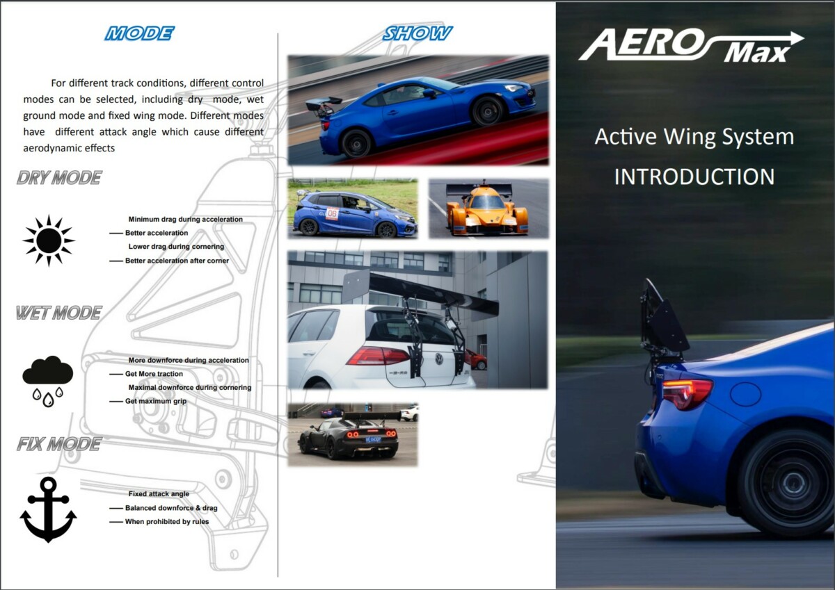 CarbonMiata Carbon Fiber Active Wing System For Mazda Miata NA/MK1 ...