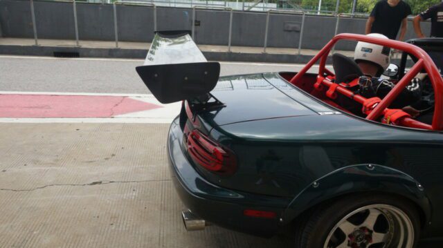 Miata NA Carbon Fiber Active Wing System – Ultimate Upgrade