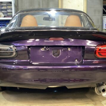 CrabonMiata Long-Tail Trunk Spoiler For Miata MX-5 NB & NBFL - Mazda ...