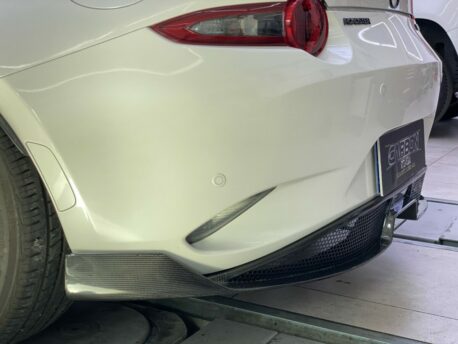 CarbonMiata Center Exhaust Rear Diffuser (RS Type) For Miata MX-5 ND ...