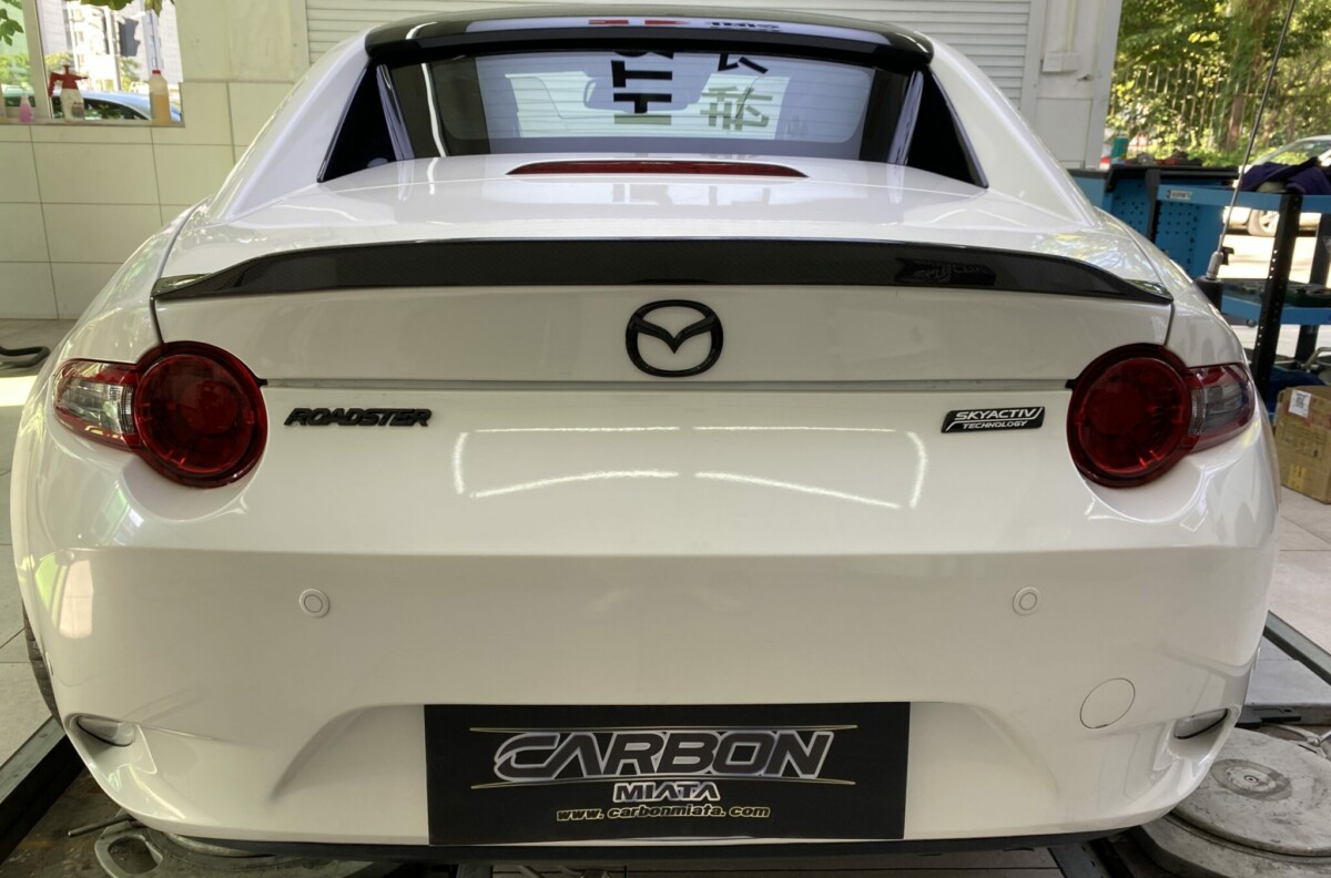 Enhance Your Miata ND with the Sleek Ducktail Trunk Spoiler