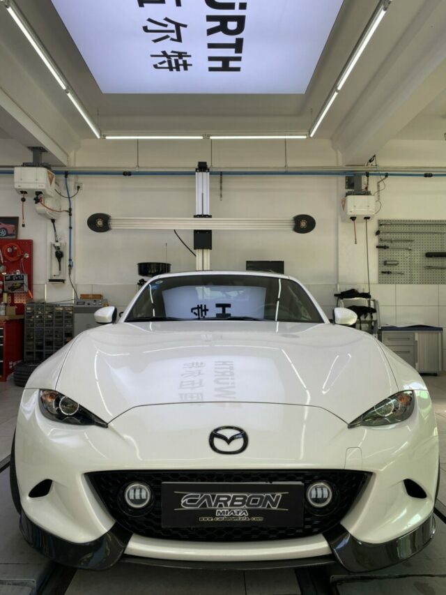 Transform Your MX5 with CarbonMiata RS Type Miata ND Front Lip
