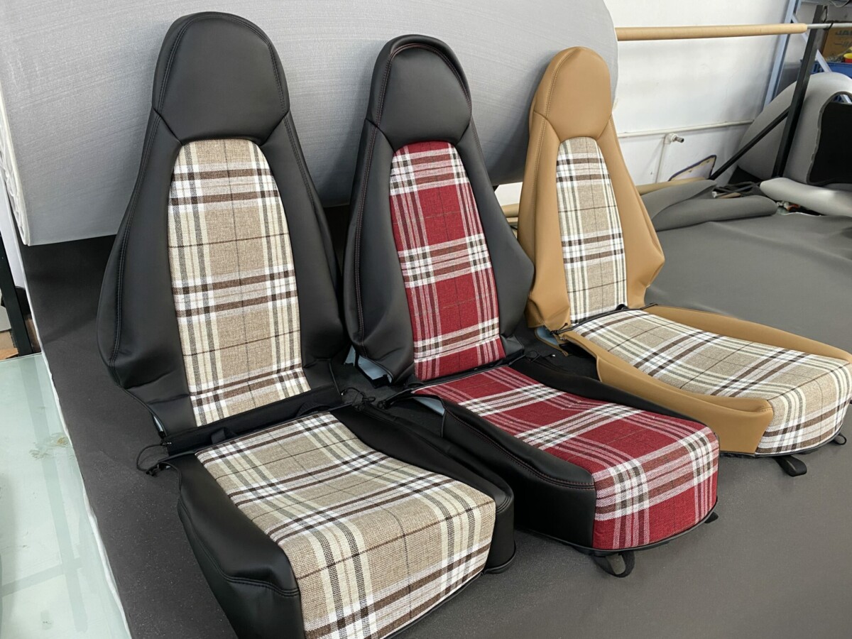 Upgrade Your Miata NC with Racing Plaid Tartan Seat Covers